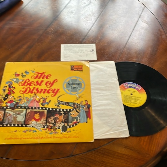 Disney | Media | The Best Of Disney Volume Two Album Lp With Original ...